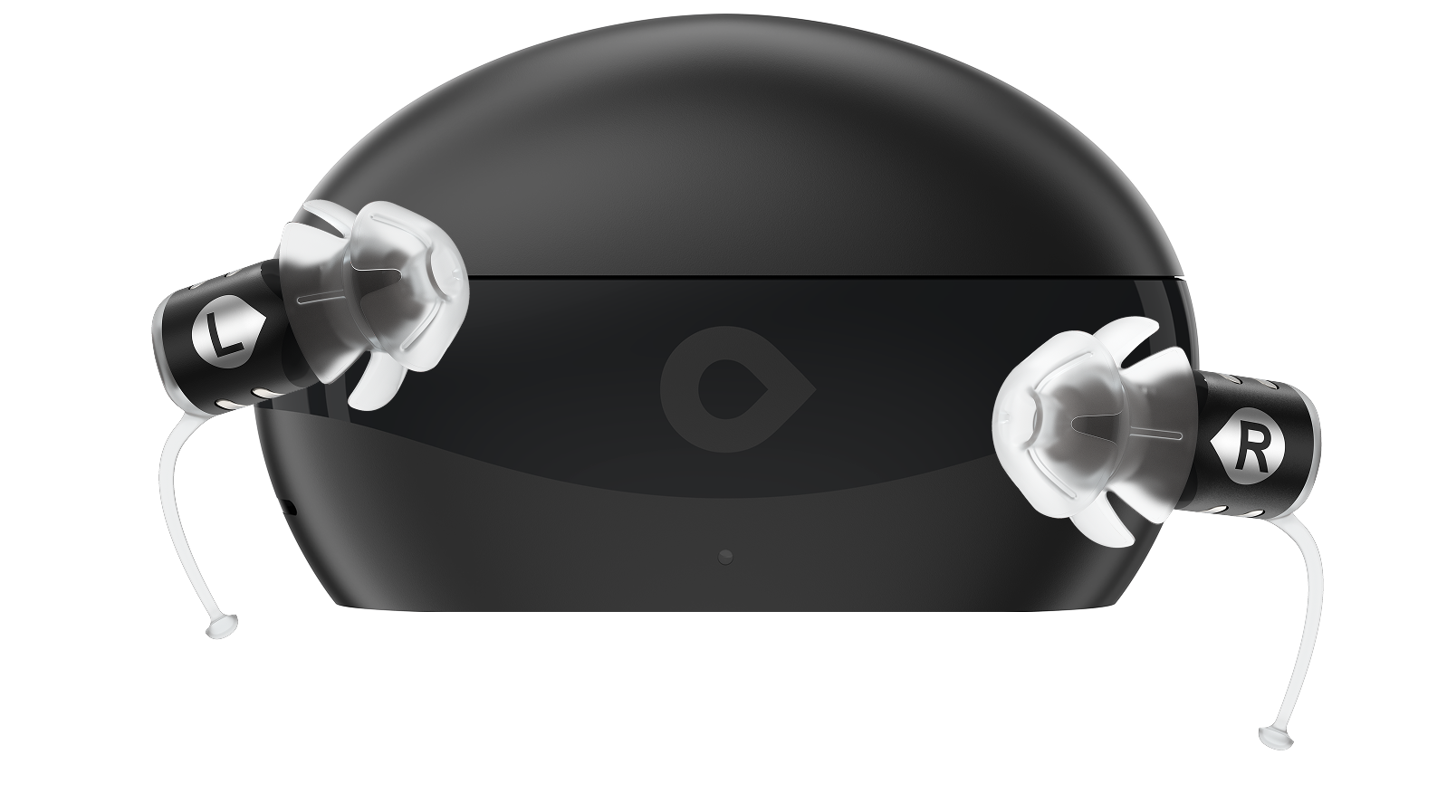 Eargo SE device and case.