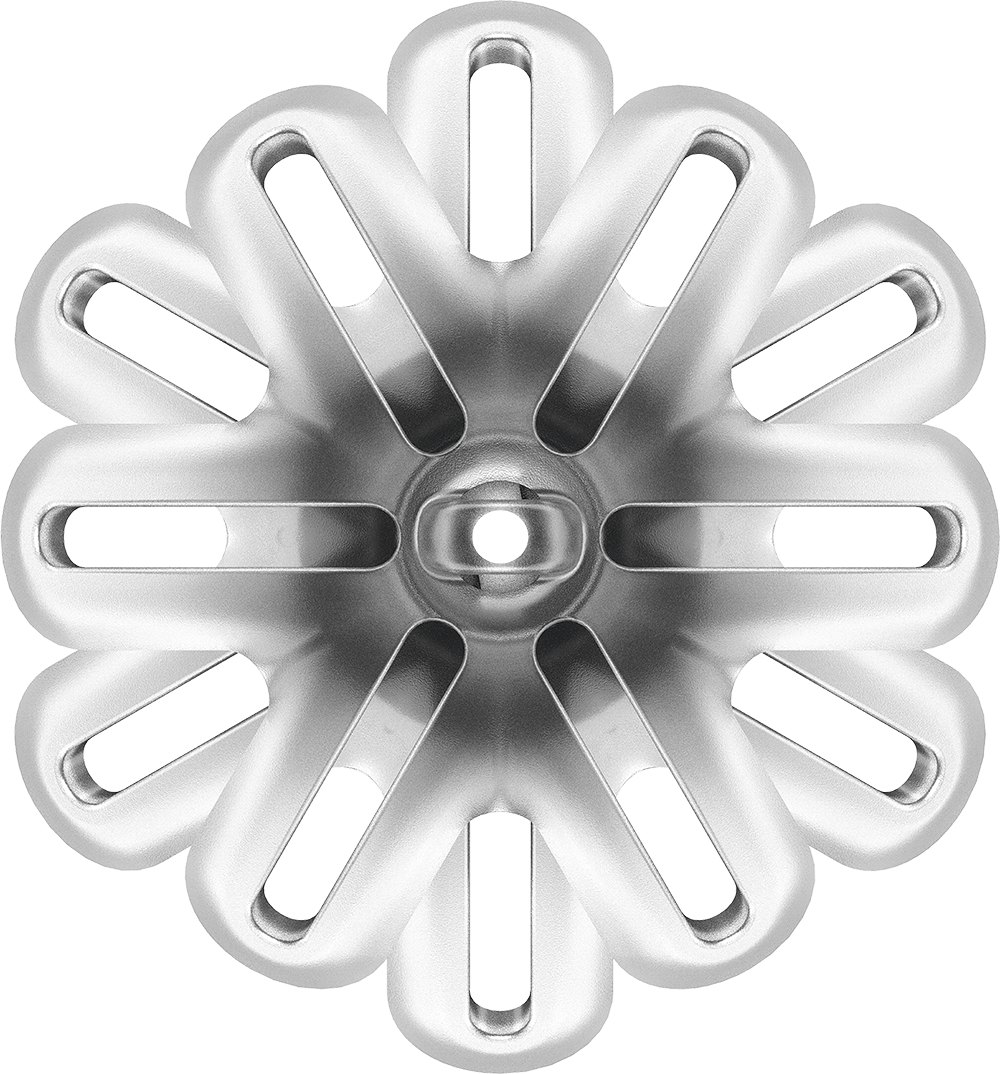 Eargo device petals.